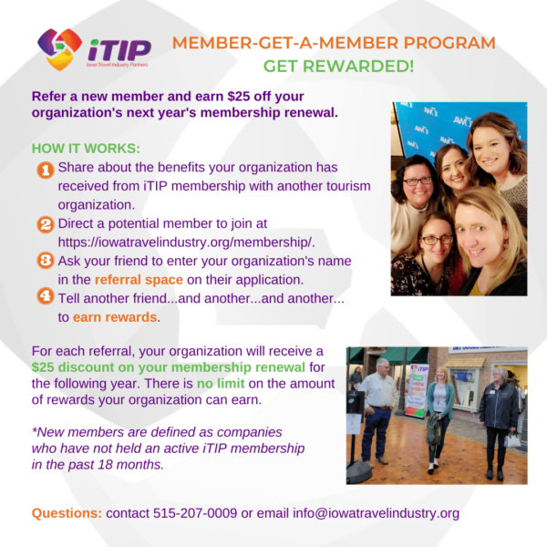iTIP Membership: Join Iowa Travel Industry Partners